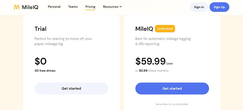 MileIQ | Reviews and Pricing | 2022 - Hooquest